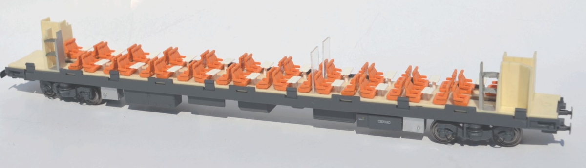 Set 2 vagoane CFR, ava 200, clasa 2, interRegio, amintiri feroviare, scara H0 (1:87)